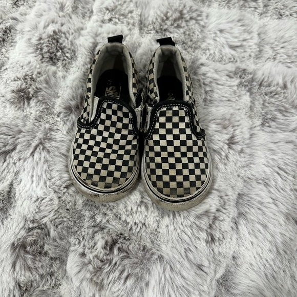 Vans | Shoes | Used Toddler Checkered Flag Vans | Poshmark